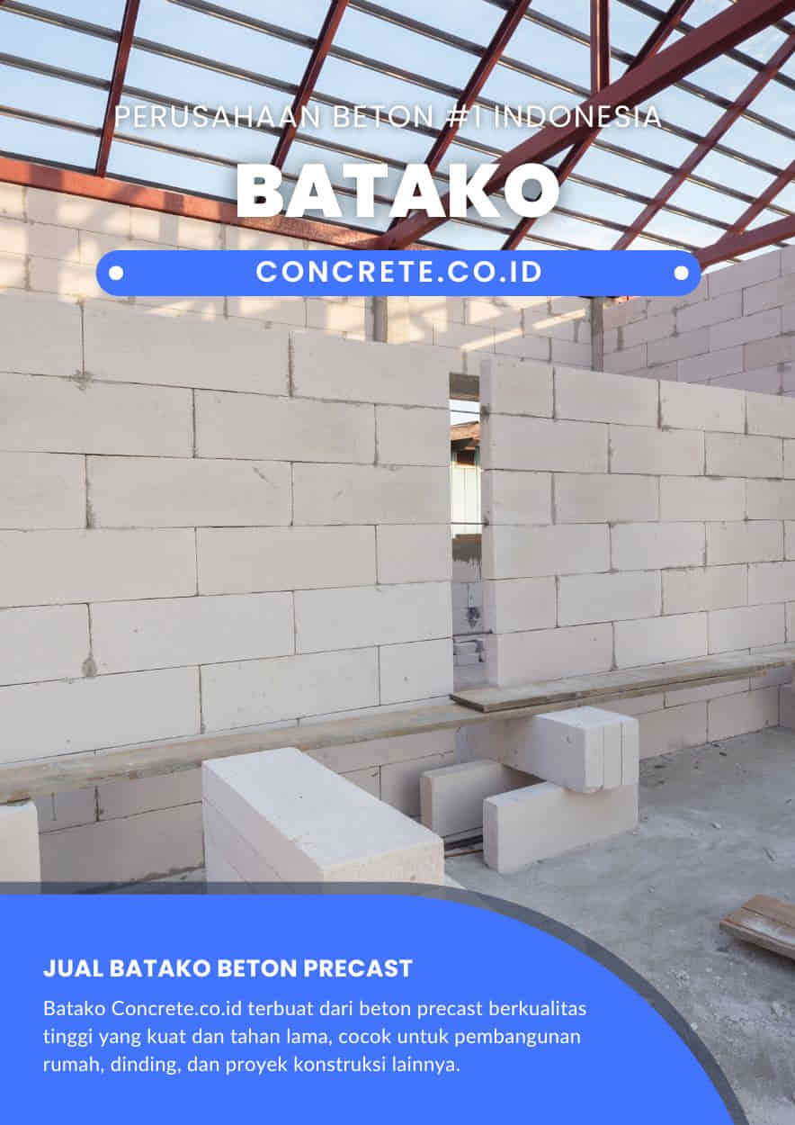 Jual Batako Press Beton Kualitas #1 - Concrete.co.id