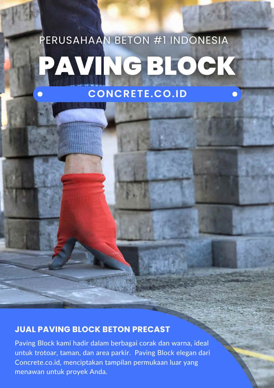 Jual Paving Block / Konblok Kualitas #1 - Concrete.co.id