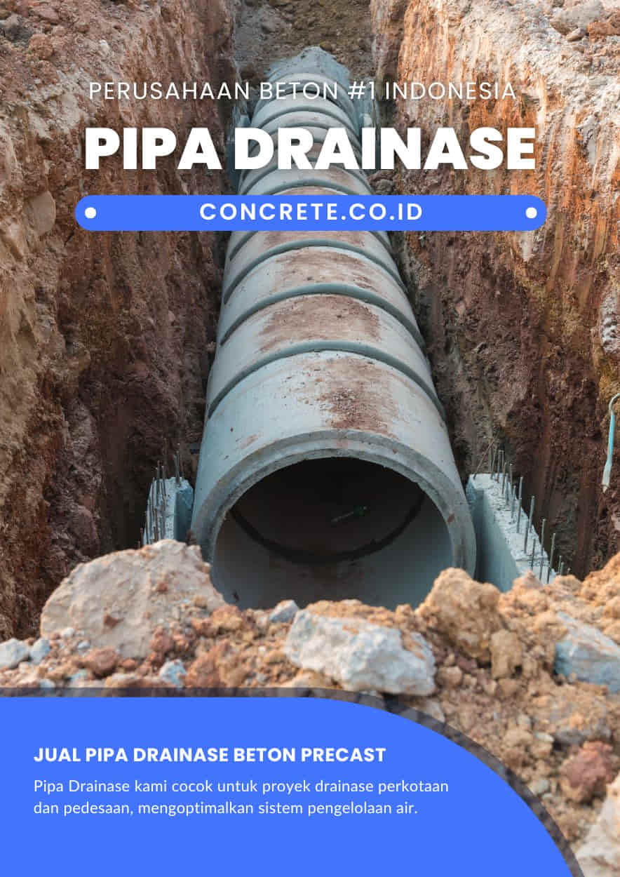 Pipa Drainase - Concrete.co.id
